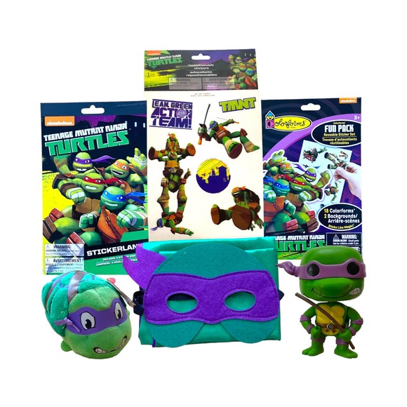 Handmade | Holiday | Teenage Mutant Ninja Turtles Plush Action Figure ...